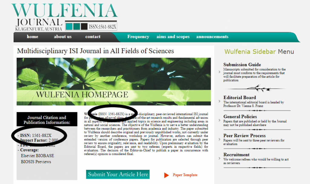 the source / What to know about ISSNs