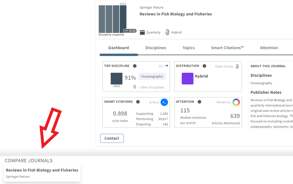 Cabells new 'Compare Journals' feature now live on Journalytics.
